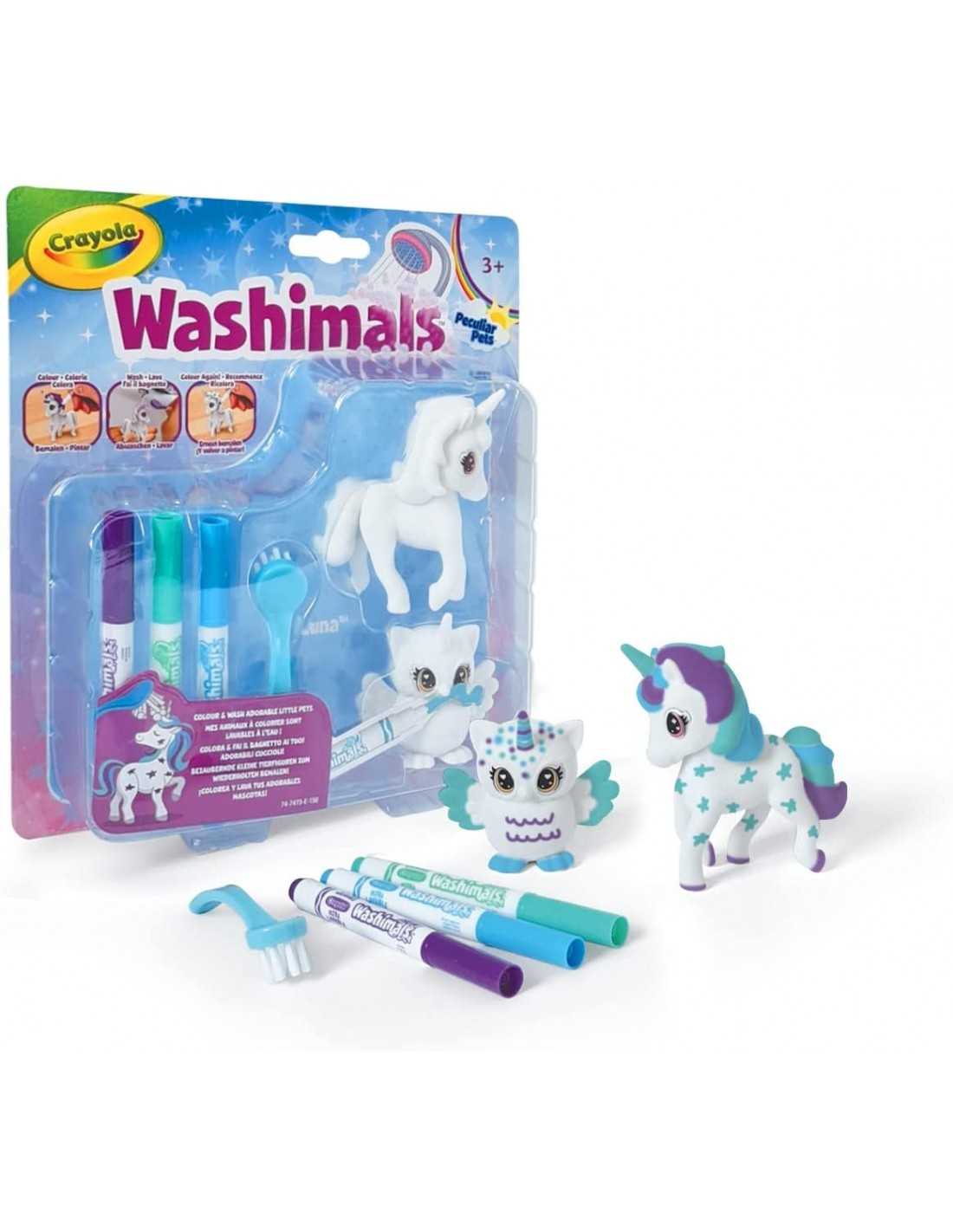 Washimals Peculiar Pets - set unicorno e gufo | Futurartb2b Ingross...